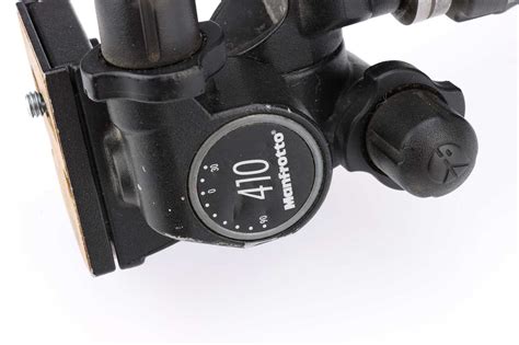 Lot 716 A Manfrotto 055cb And 410 Geared Head Tripod