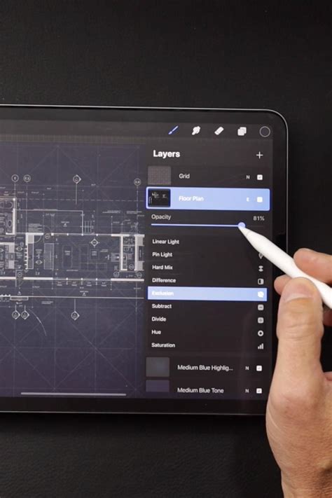 Blueprint Style Drawing Tutorial In Procreate Artofit