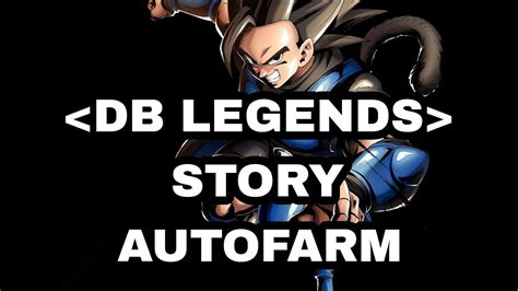 How To Autofarm Story Db Legends Tutorial Only For Uncleared Stages Youtube