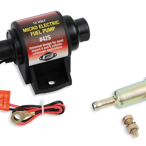 Mr Gasket 42s Micro Electric Fuel Pump Complete Street Performance