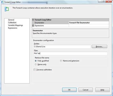 Ssis Basics Introducing The Foreach Loop Container Simple Talk
