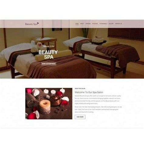 Beauty Spa Html Template Free World Digital