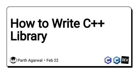 how to write c library devto
