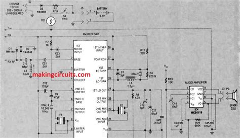Powerful Transceiver Circuit Using Ic Mc2833mc3363 Making Easy Circuits