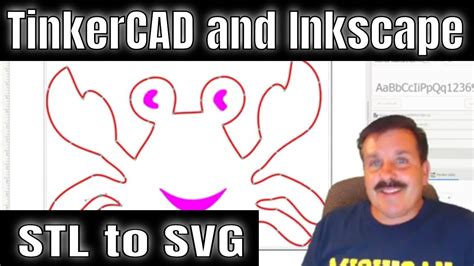 Stl To Svg For Laser Cutting Tinkercad And Inkscape In Minutes Youtube