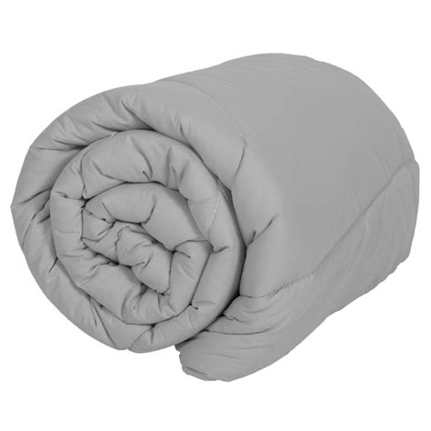 Олекотени завивки Зимна олекотената завивка Сива