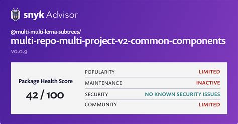 Multi Multi Lerna Subtrees Multi Repo Multi Project V2 Common