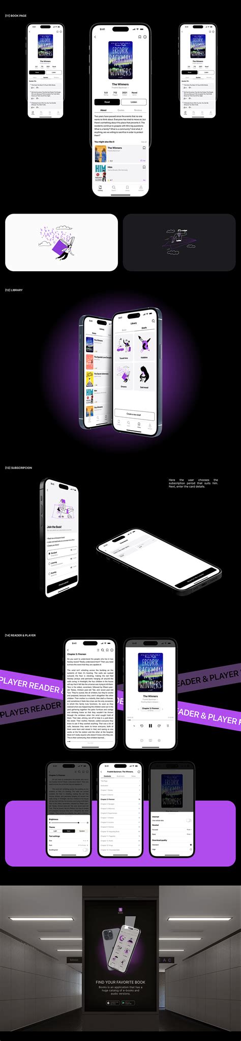 Books Mobile App Behance