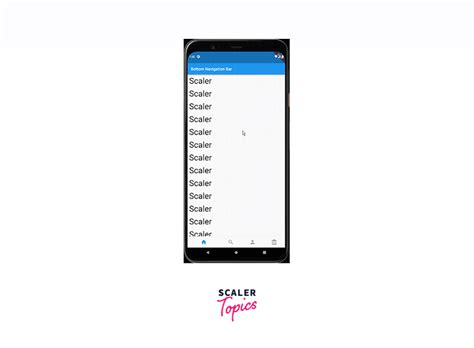 How To Build A Bottom Navigation Bar In Flutter Scaler Topics