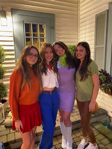 4 Person Halloween Costumes Scooby Doo Halloween Costumes Cute Group Halloween Costumes