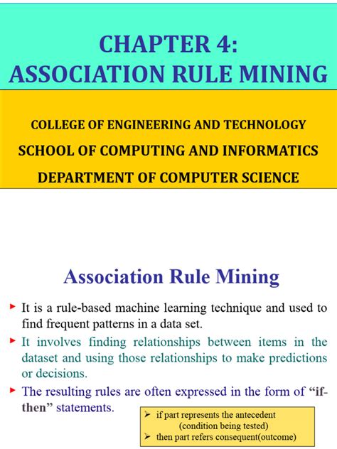 Chapter 4 Association Rule Mining1 Pdf Cognitive Science