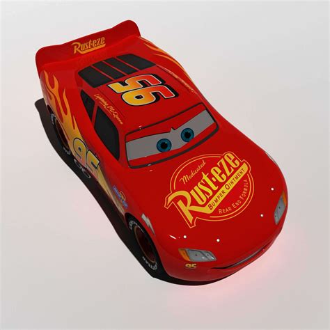 Lightning Mcqueen 3d Model By Dragon777
