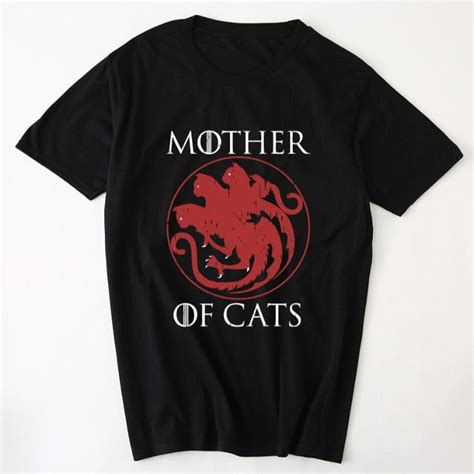 Stylish Cat T Shirt Mother Of Cats Orderkeen