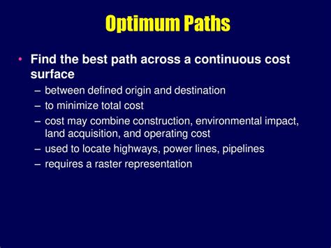 Spatial Analysis Cont Optimization Network Analysis Routing Ppt Download