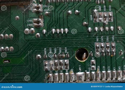 Chip Microcircuit Microchip Integrated Circuit Stock Image Image Of Equipment Alloy
