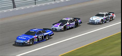 Ais Outside Pass On Final Lap For 6th Place Rnr2003