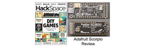 Adafruit Scorpio Led Driver Board Hackspace Magazine Issue 65 Neopixels Rp2040 Raspberrypi