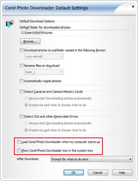 KB Corel How To Disable Or Stop The Corel Photo Downloader From Starting Up Automatically