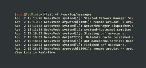 ravi saive on linkedin watch linux logs in real time with tail command