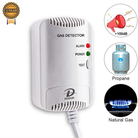 Buy Gas Alarm Detector LPG Natural Gas Coal Gas Leak Detector Methane Propane Butane Gas