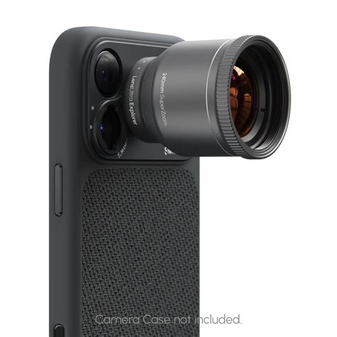 240mm Telephoto Lens For Iphone 17 Pro — True Optical Zoom And Tele
