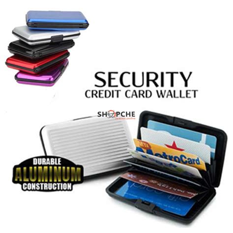 Органайзер за кредитни карти и документи Портмоне с Rfid технология Алуминиев корпус