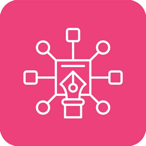 Design Algorithm Line Round Corner Background Icons 14640210 Vector Art At Vecteezy