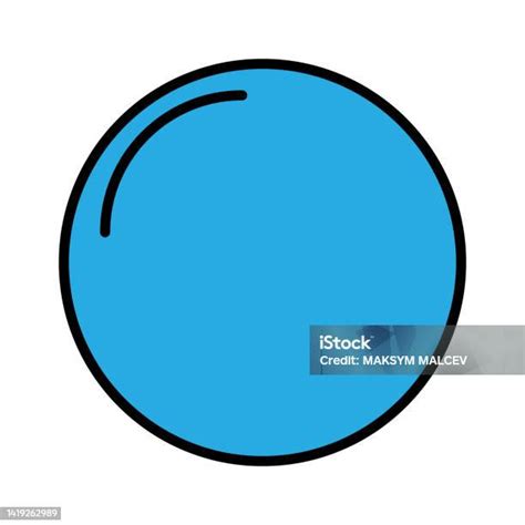 파란색 비누 거품 아이콘입니다 흰색 배경에 고립된 벡터 일러스트레이션입니다 개념에 대한 스톡 벡터 아트 및 기타 이미지 개념