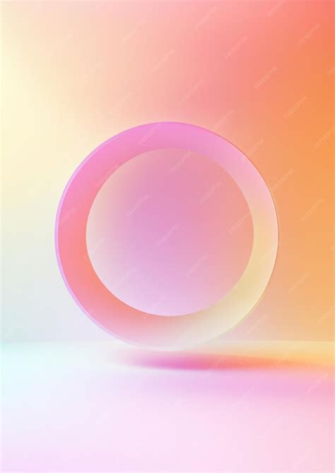 Premium Photo Abstract Color Gradient Soft Color Transition Organic Geometry Pattern Background