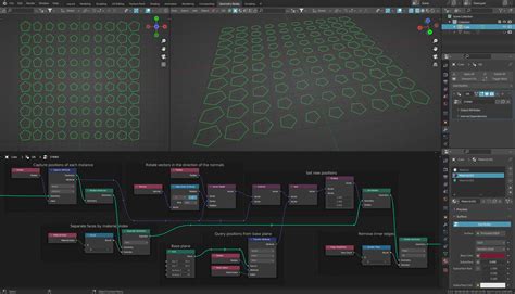 Geometry Nodes How Do I Identify The Large Side Of A Mesh And Rotate The Objects In A Specific