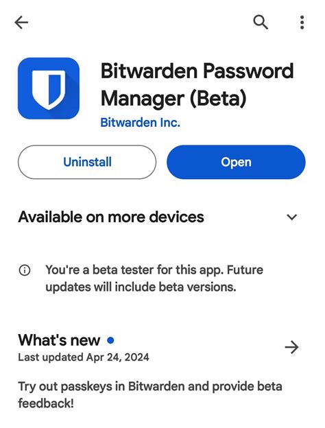 Passkeys Live On Android App Rbitwarden