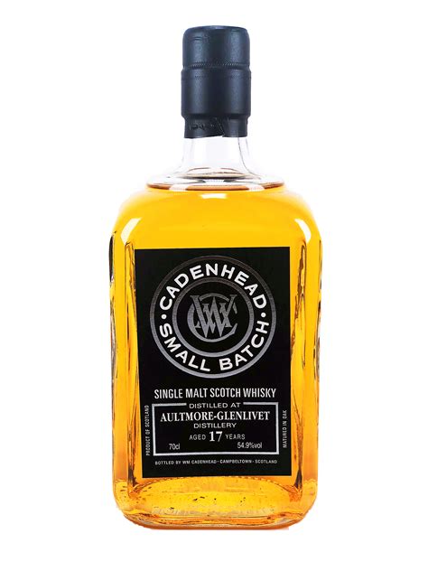 Aultmore Glenlivet 17 Years Old “small Batch” W M Cadenhead Whiskies Hk