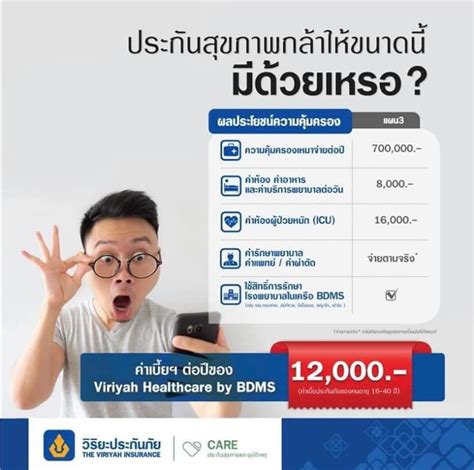 Viriyah Healthcare By วิริยะประกันภัย Viriyah Insurance