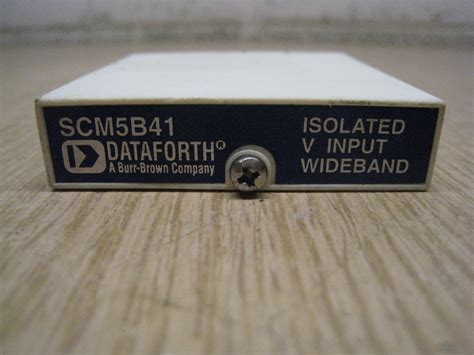 Used Dataforth Scm5b41 07d Bandwidth Isolated Voltage Input Module Free