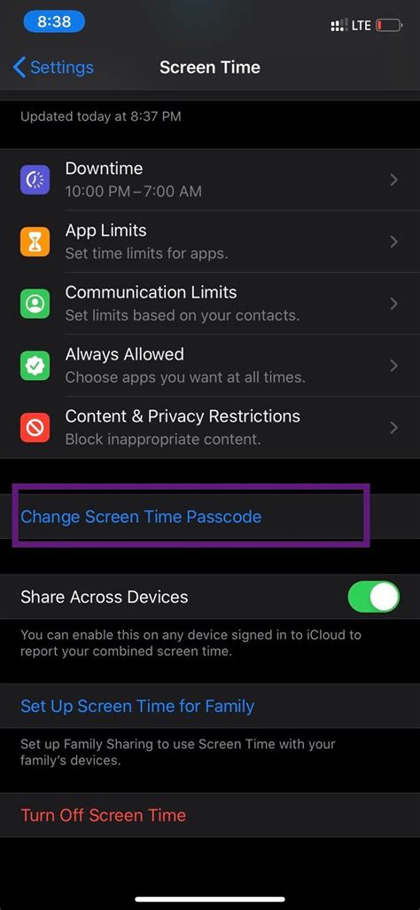 How To Secure IPhone Using Screen Time Passcode Guiding Tech