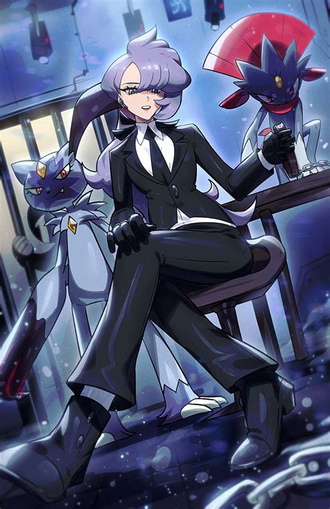 Weavile Anabel And Sneasler Pokemon And 1 More Drawn By Ryairyai