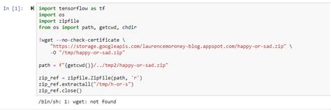 Jupyter Notebook Binsh 1 Wget Not Found Python Stack Overflow