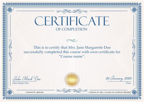 Academy Lms Certificate Addon By Creativeitem Codecanyon