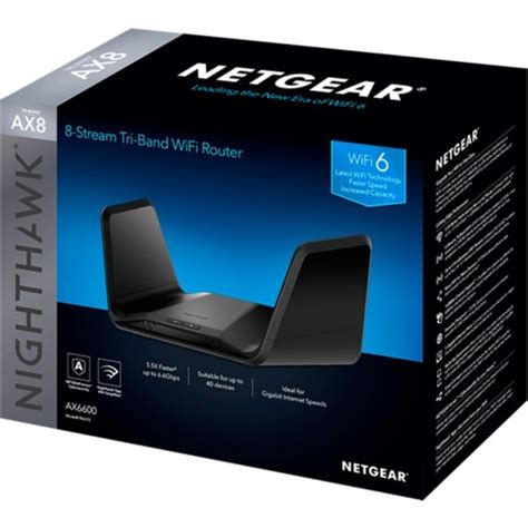 Netgear Nighthawk Rax70 Router Schwarz