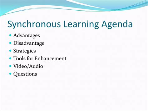 Synchronous Learning Pptx Synchronous Learning Pptx