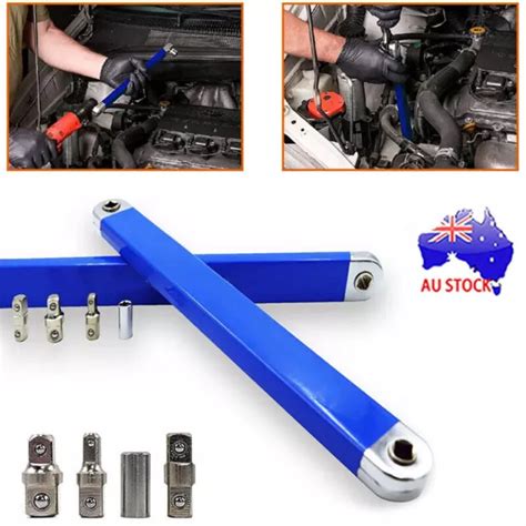 1 2 3x Spanner Extension Wrench Set Offset Ratchet Spanner Extender W
