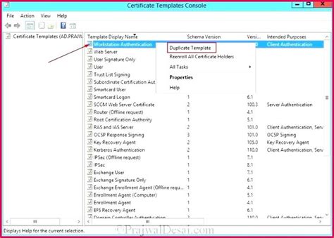Best Workstation Authentication Certificate Template