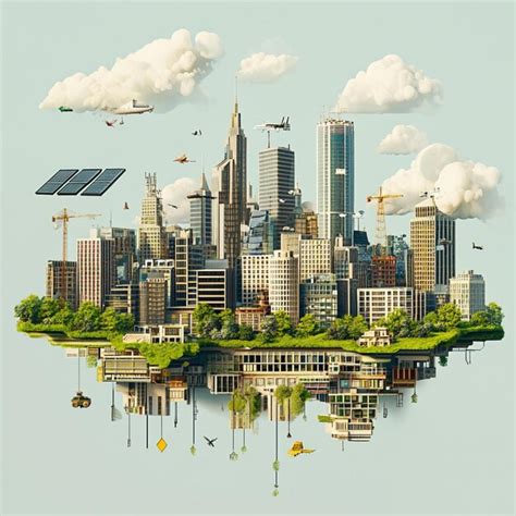 A City With Energyefficient Infrastructure And Smart Energy Management Systems Improving