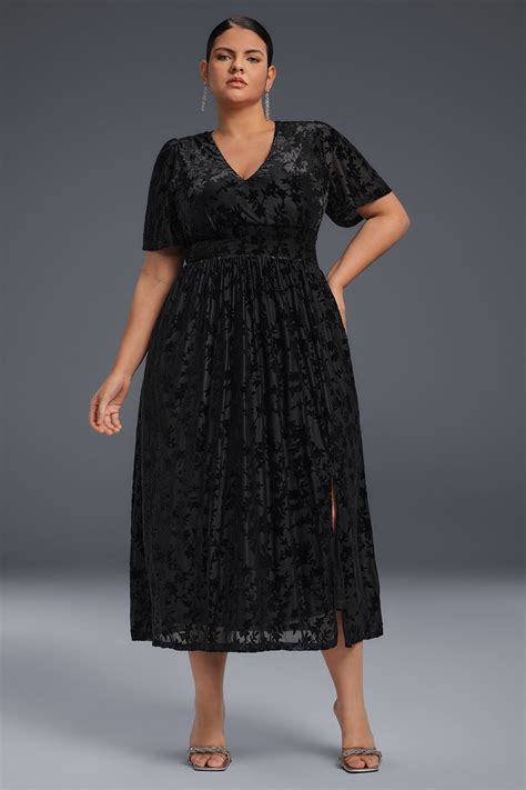 Plus Size Velvet Dresses Elegant Special Occasion And F