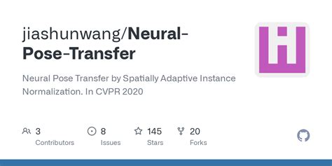 Github Jiashunwangneural Pose Transfer Neural Pose Transfer By Spatially Adaptive Instance