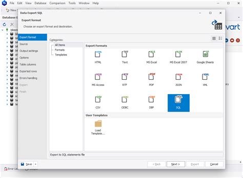 Export Data From The Command Line