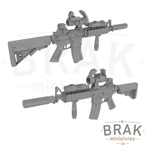 3d File Mk18 Mod 0 Cqbr 13 Scale Miniature 🦸・3d Print Design To Download・cults 3d File Mk18 Mod 0 Cqbr 13 Scale Miniature 🦸・3d Print Design To Download・cults