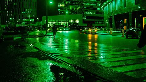 Neon Green Lights