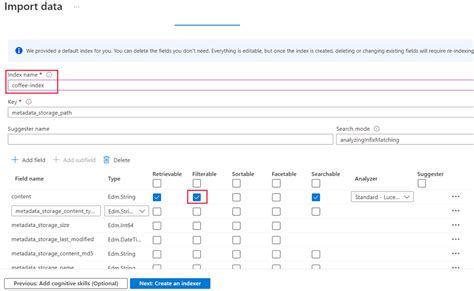 Lab Explore An Azure Ai Search Index Ui 6a Azure Cognitive Search