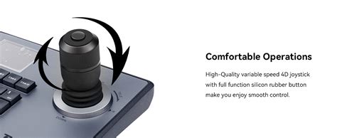 Tenveo PTZ Camera Joystick Controller LCD Screen Preview 4D Joystick Conference Control